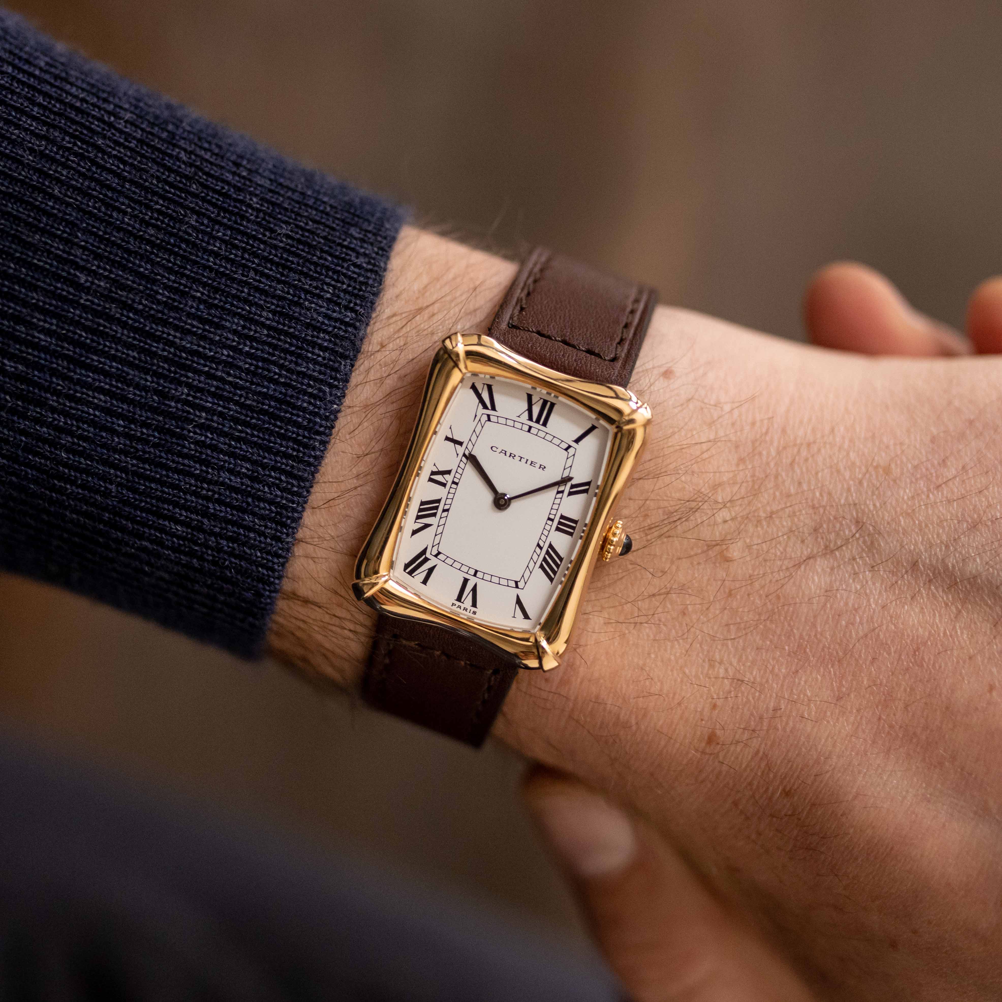 Cartier Bamboo Coussin - Yellow gold - Ref 78102 – Mr Watchley