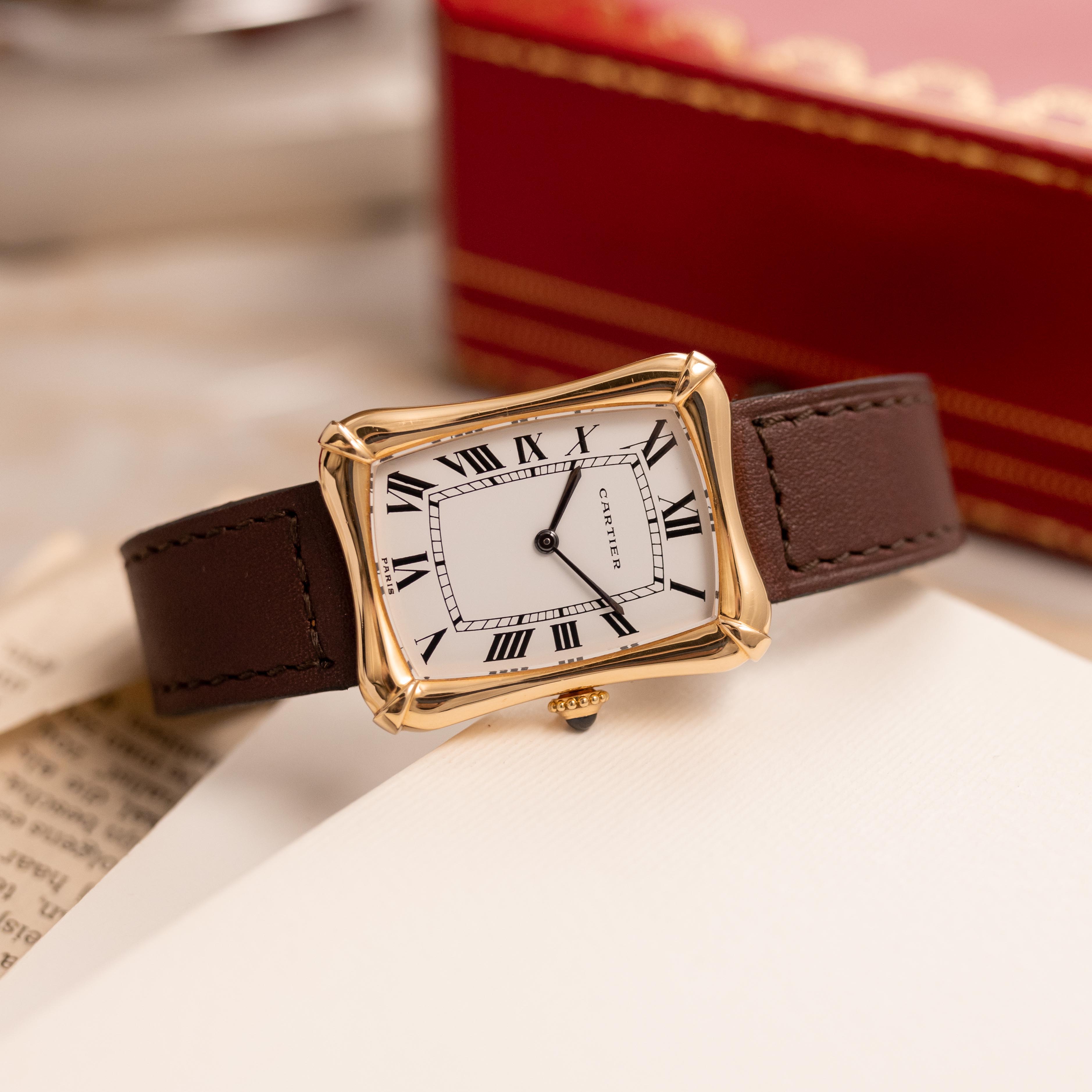 Cartier Bamboo Coussin - Yellow gold - Ref 78102 – Mr Watchley