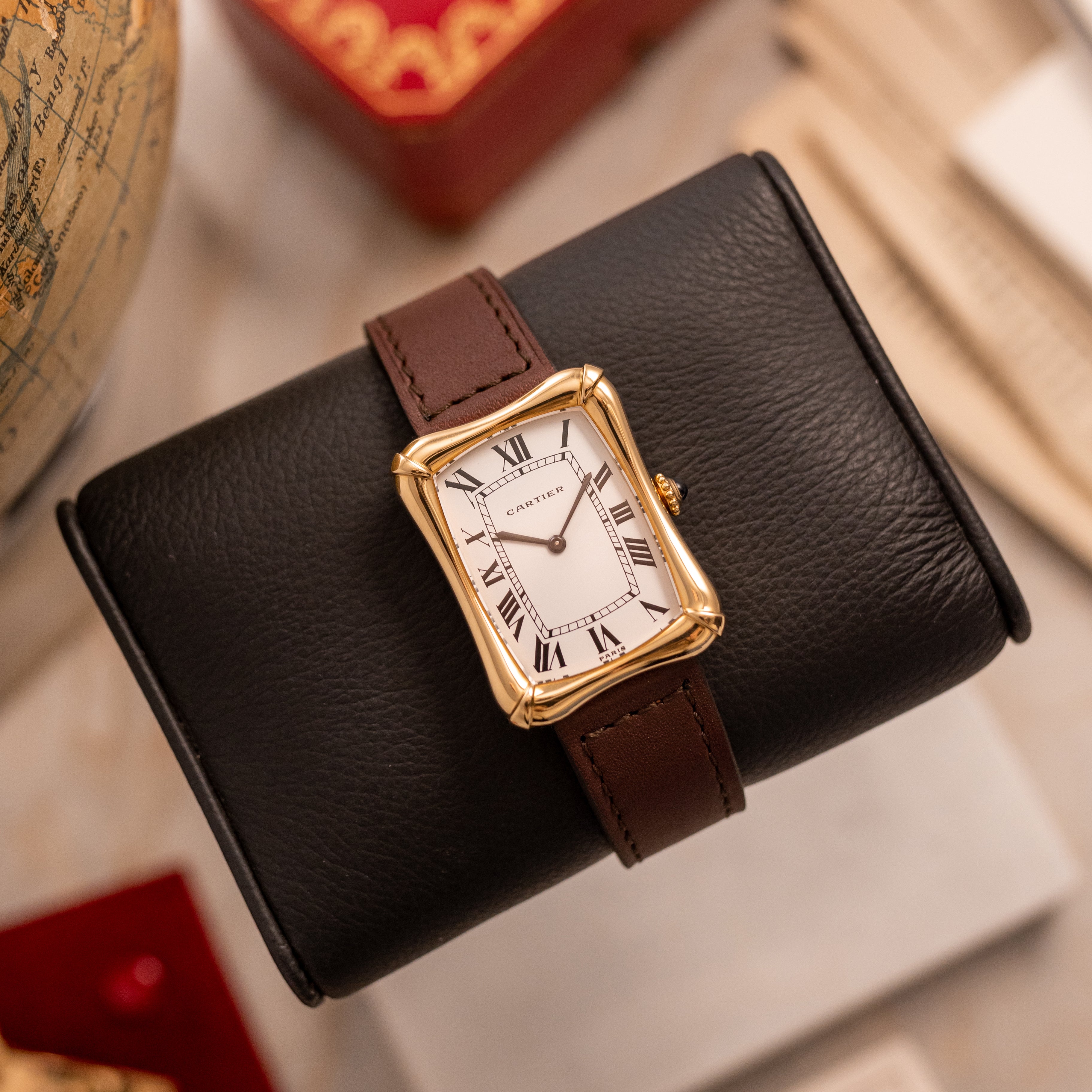 Cartier Bamboo Coussin - Yellow gold - Ref 78102 – Mr Watchley