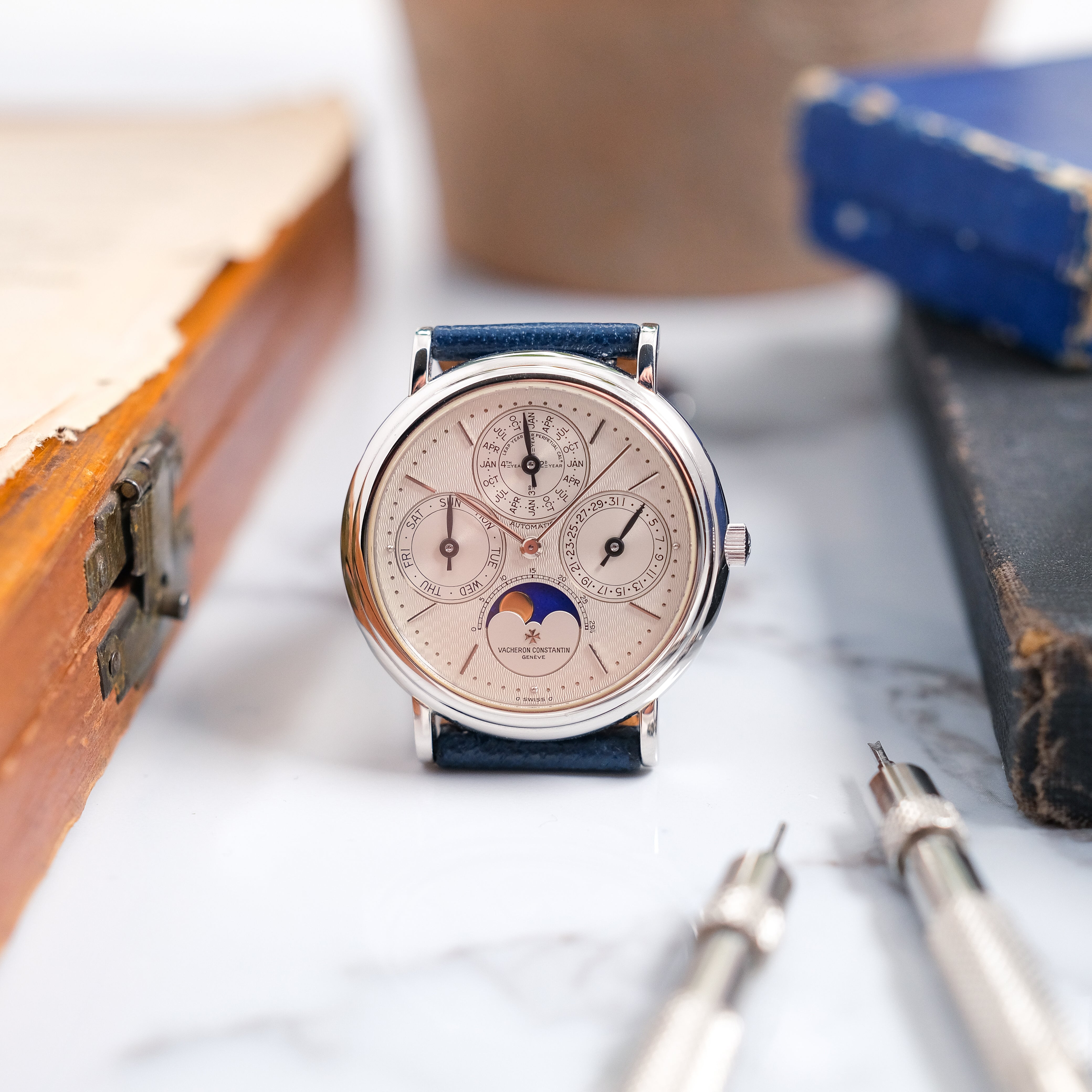 Vacheron Constantin Patrimony Perpetual Calendar - Ref. 43031 - Platin ...