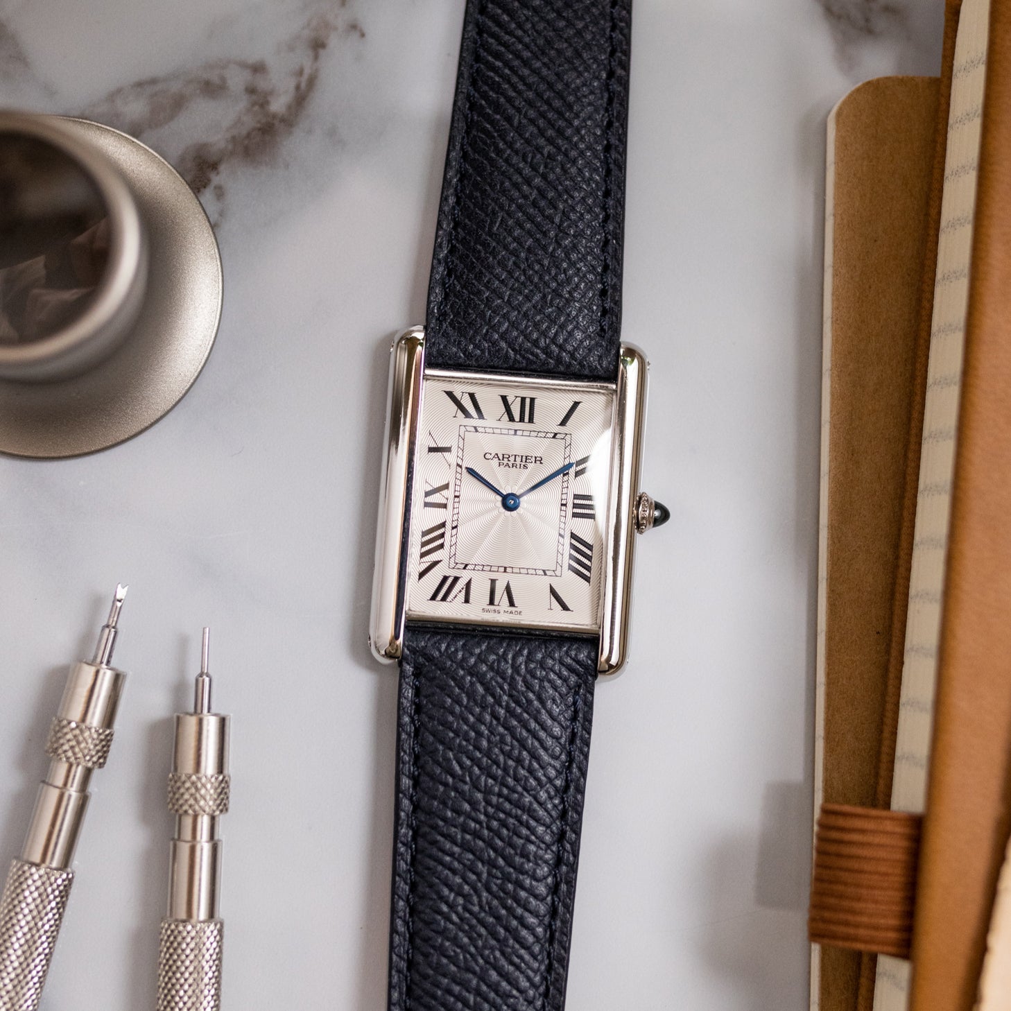 Cartier Tank XL - Ref. 2915 - Platinum - Collection Privée Cartier Par ...