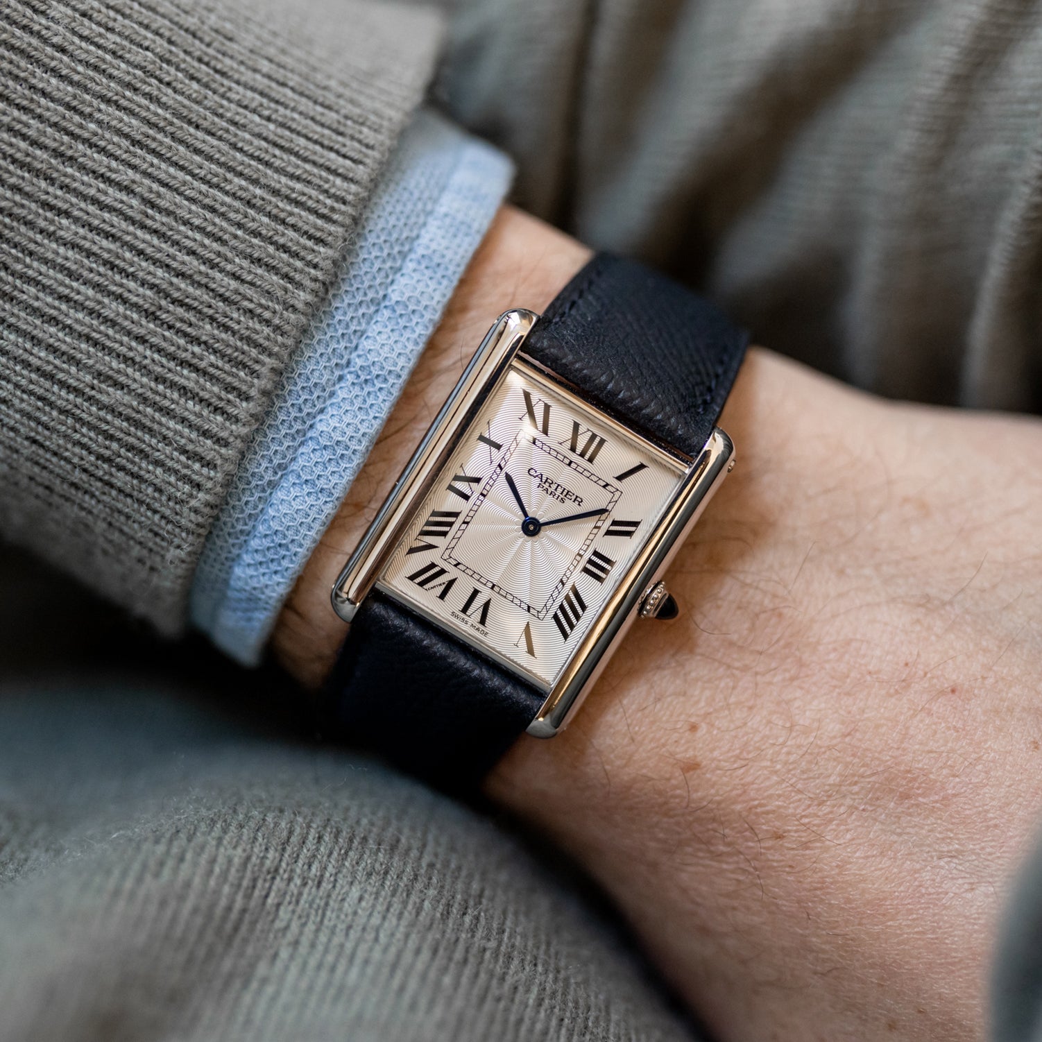 Cartier Tank XL - Ref. 2915 - Platinum - Collection Privée Cartier Par ...