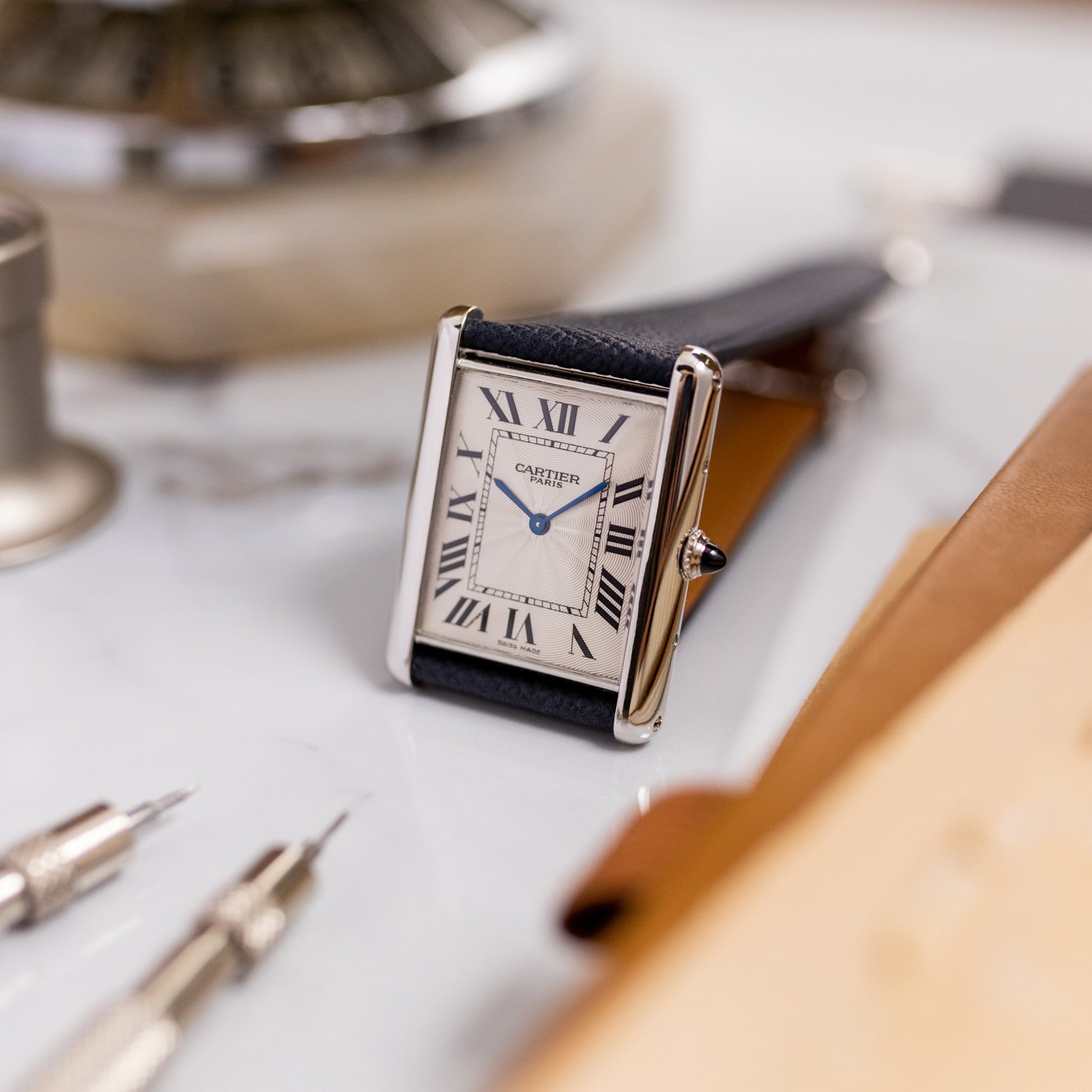 Cartier Tank XL - Ref. 2915 - Platinum - Collection Privée Cartier Par ...