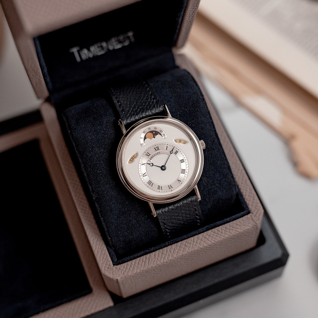 Breguet Classique Day-Date Moonphase - Ref. 3330 - White Gold – Mr Watchley