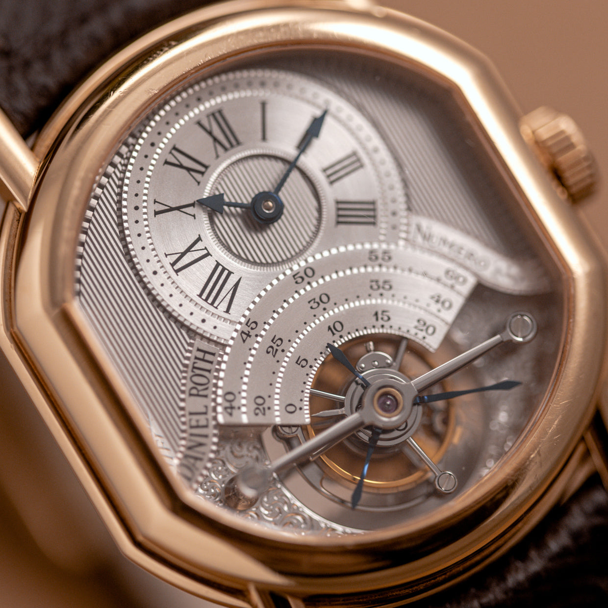 Daniel Roth Tourbillon C187 - Uniquely engraved "Volutes en taille dou ...