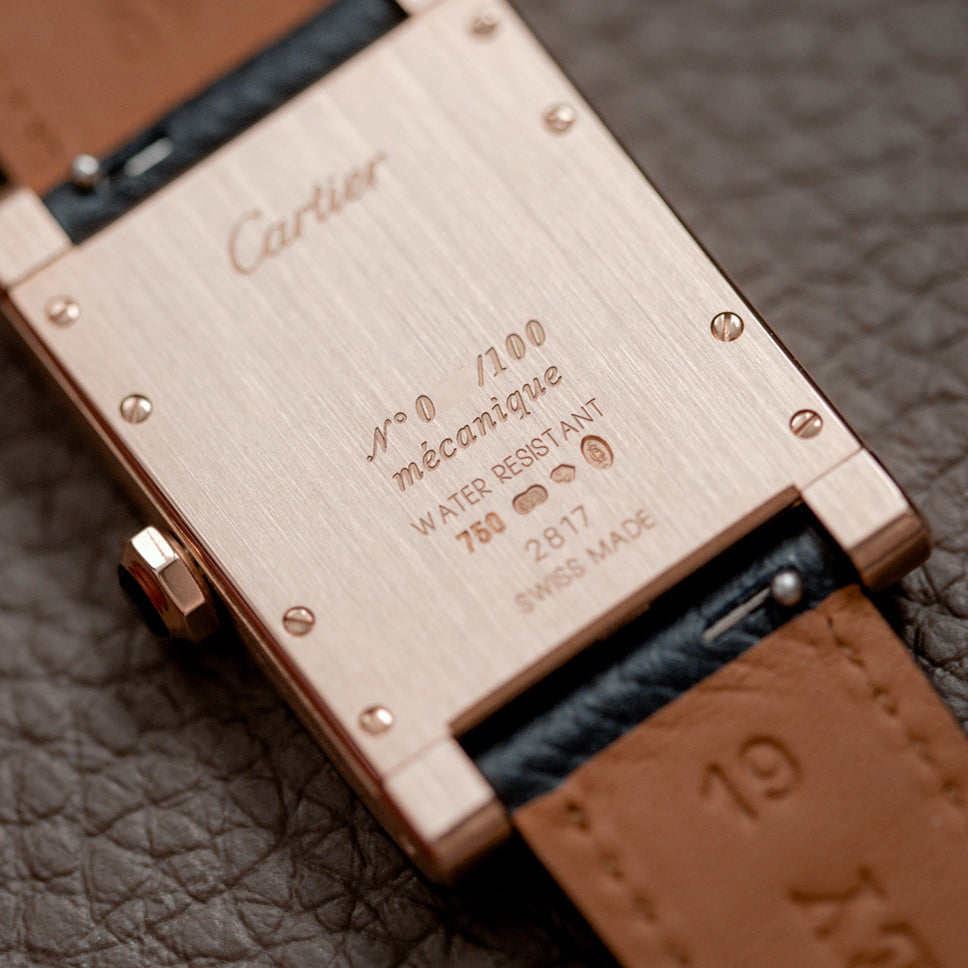 Cartier Tank à Guichet - Ref. 2817 Collection Privée Cartier Paris - F ...